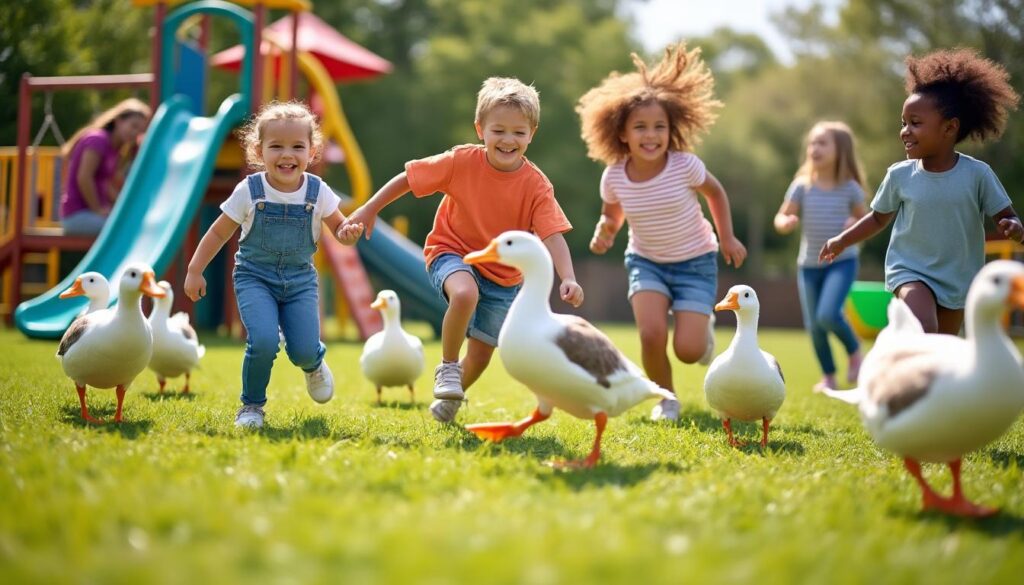 Comment le jeu du duck duck goose peut renforcer les liens d'amitié ...